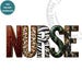 Animal Print Nurse PNG | Leopard, Zebra & Snake Pattern Design | Glam ...