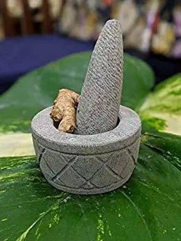 Miniature Stone Traditional Pata Hand Mill Diya Mortal | Etsy