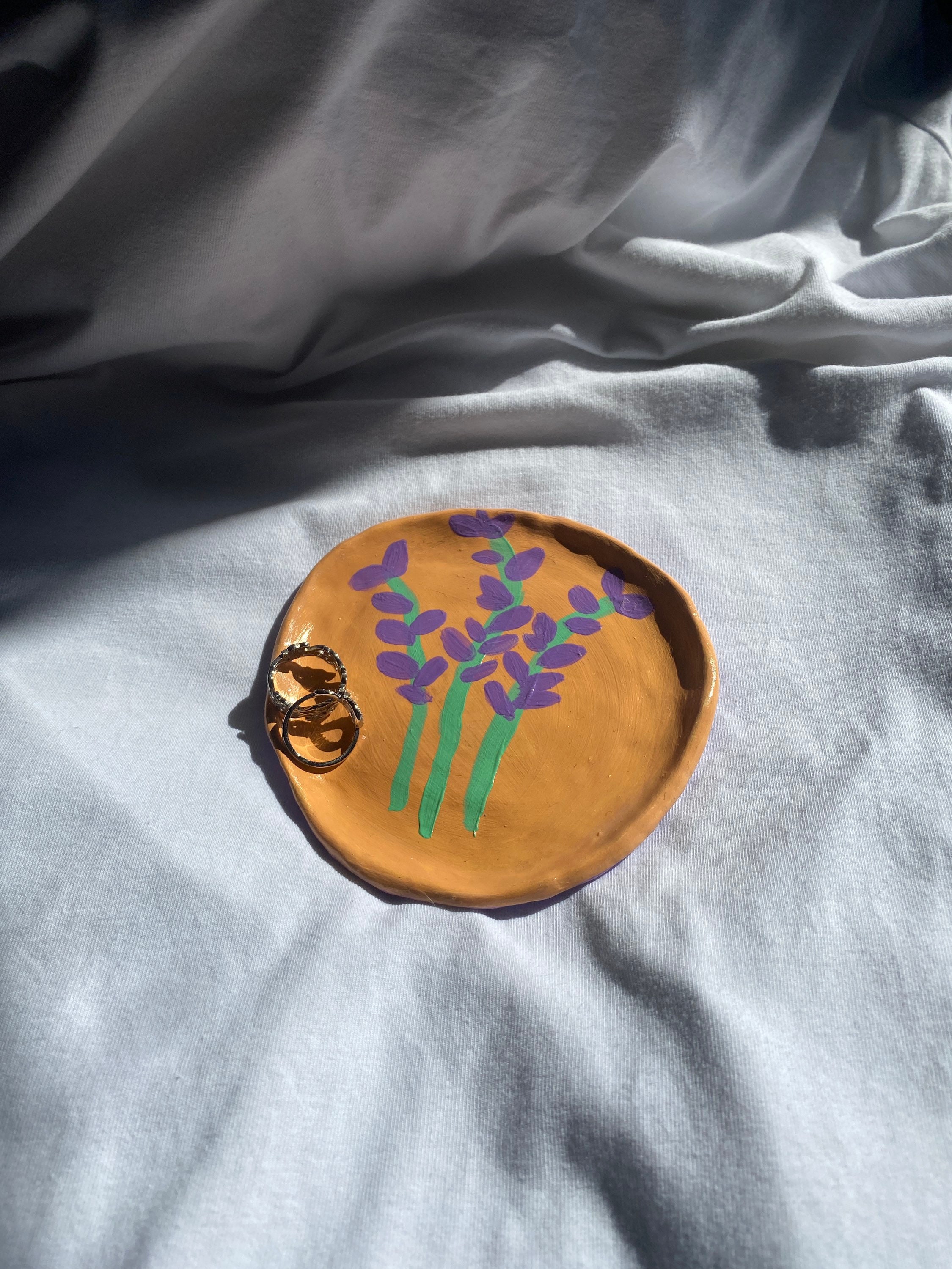 Handmade Clay Trinket Tray Dish UK - Etsy