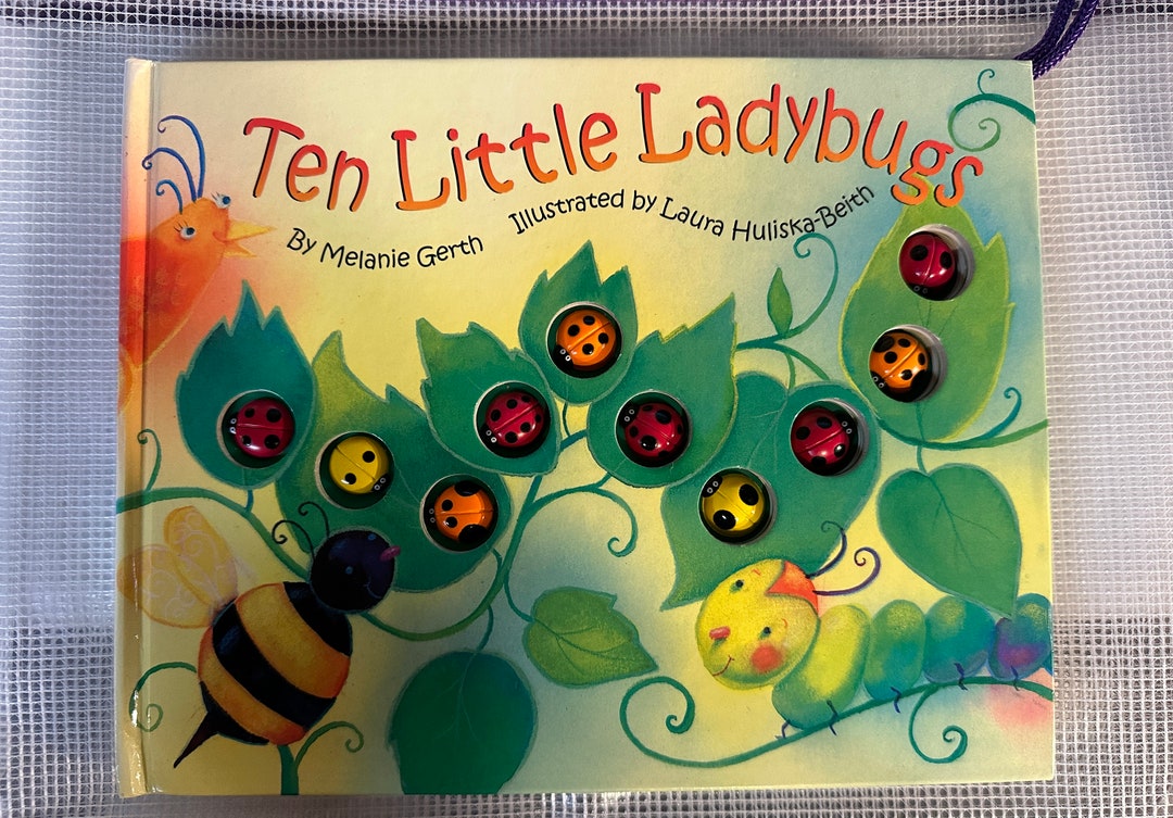 Ten Little Lady Bugs Flannel Board Story Felt Story - Etsy