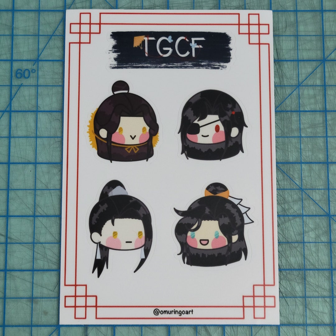TGCF / HOB / Heaven Official's Blessing MXTX Chibi Sticker Sheet - Etsy