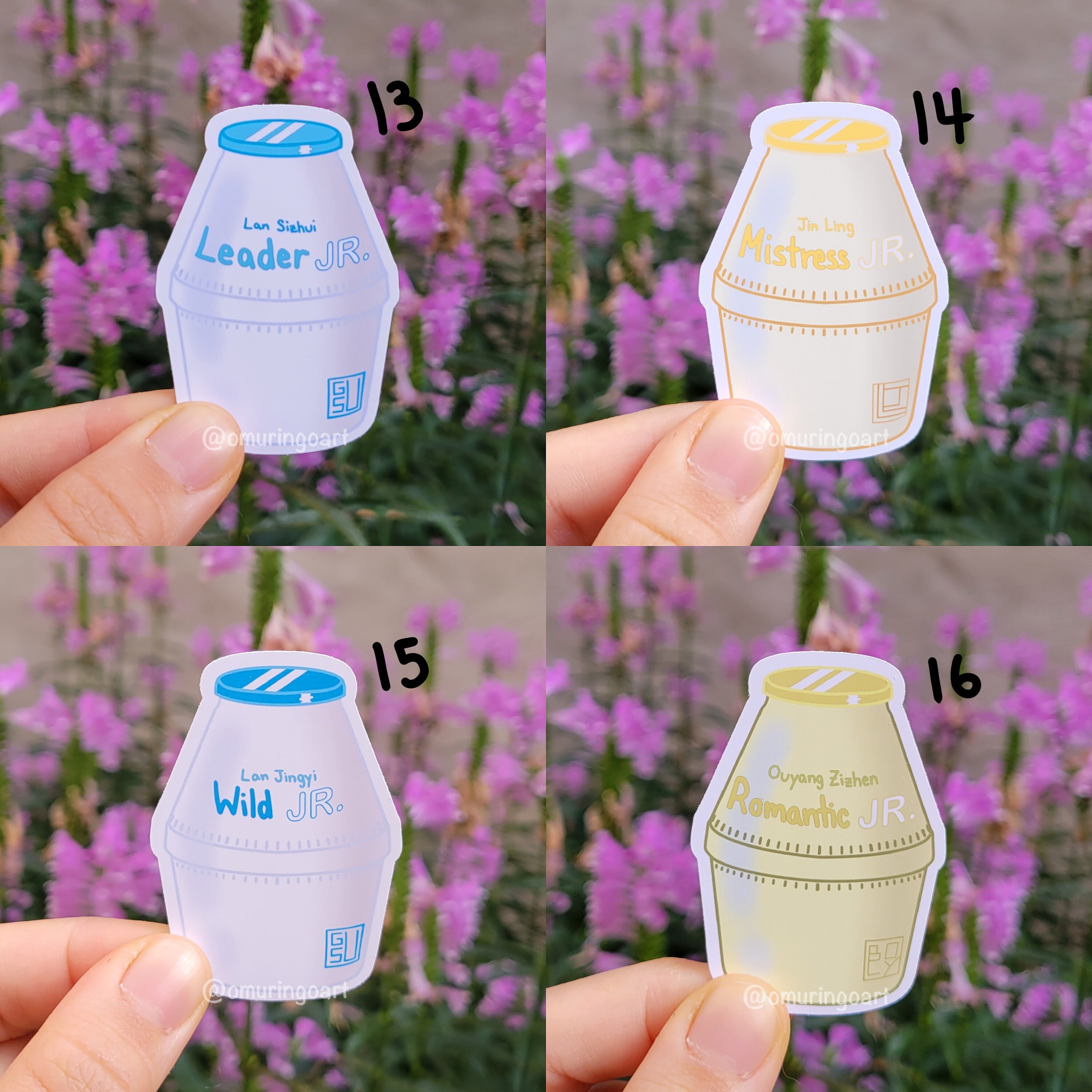 MDZS / the Untamed / Mo Dao Zu Shi MXTX Drink Stickers - Etsy