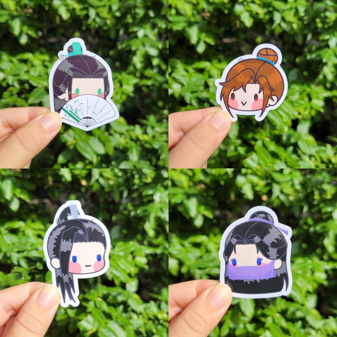 SVSSS / Scum Villian's Self Saving System MXTX Chibi Sibling Stickers ...