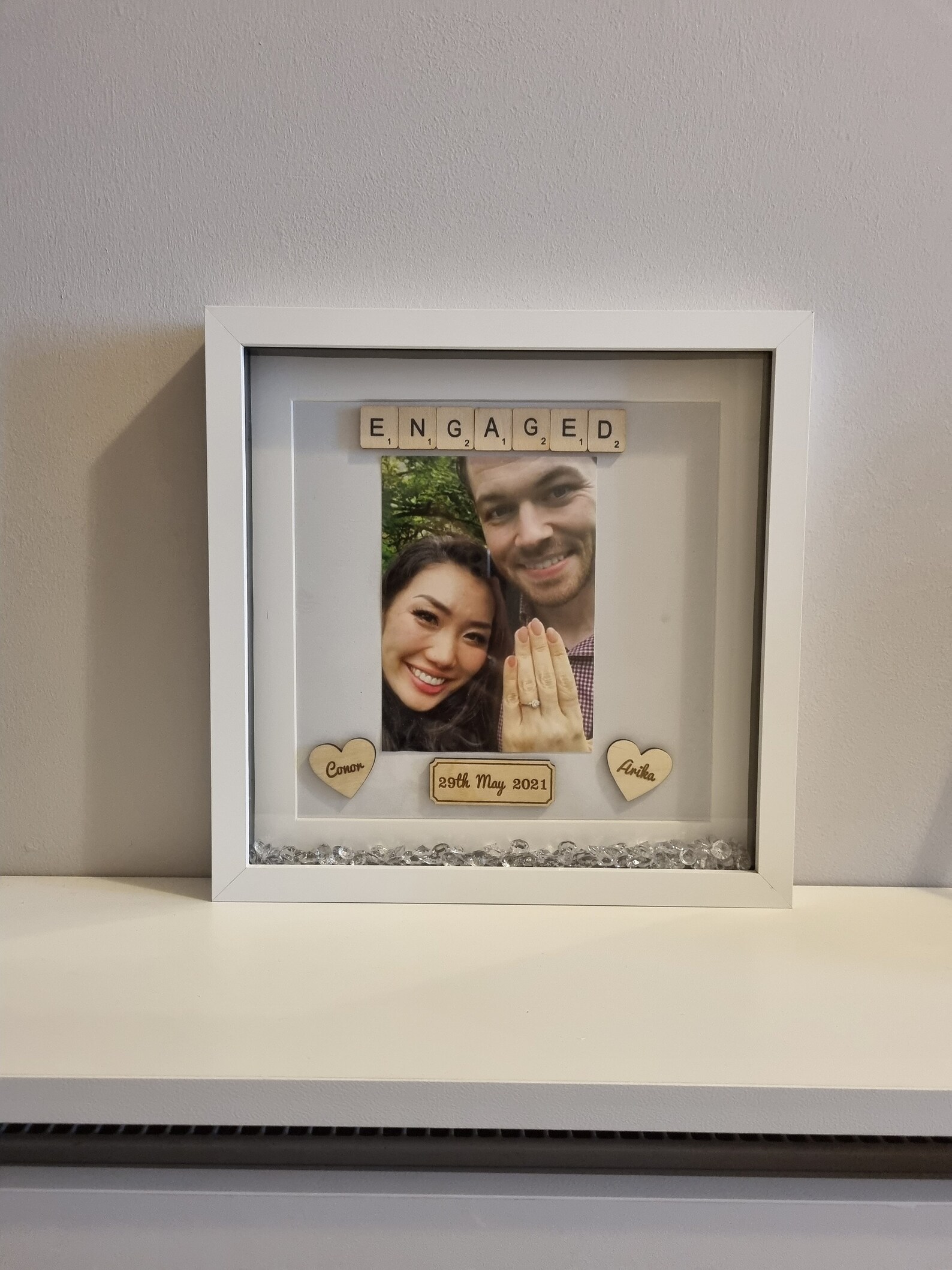 Personalised Engagement Frame | Etsy