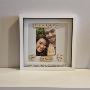 Personalised Engagement Frame - Etsy