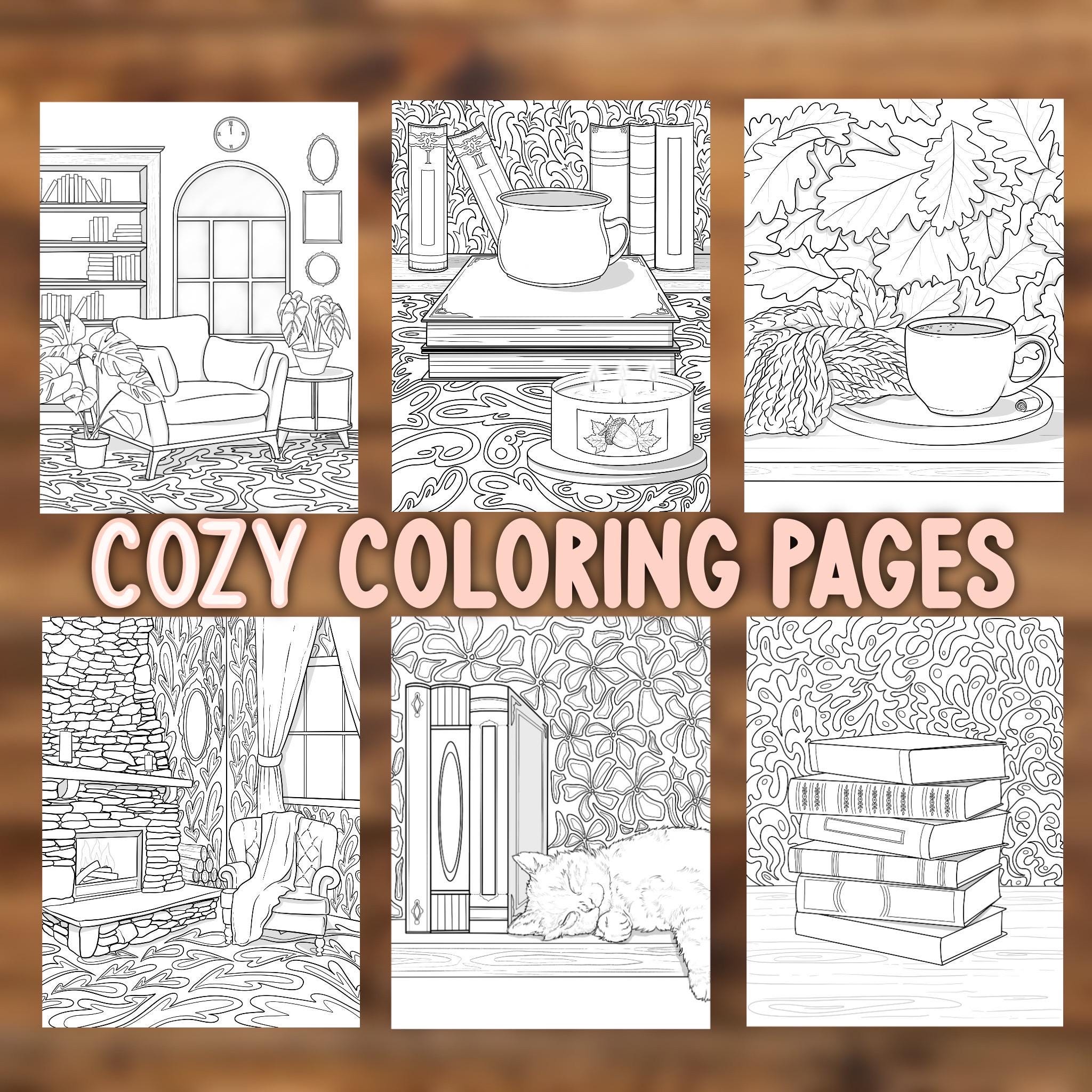 Cozy Coloring Pages, Coloring Activity, PDF Download Coloring Pages ...