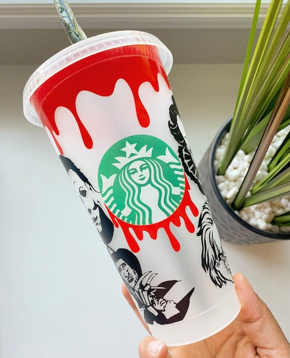 Drinkware Black Spooky Starbucks Cold cup Starbucks Halloween Season ...