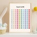 Hundreds Chart Printable, Educational Posters, Number Chart, Numbers 1 ...