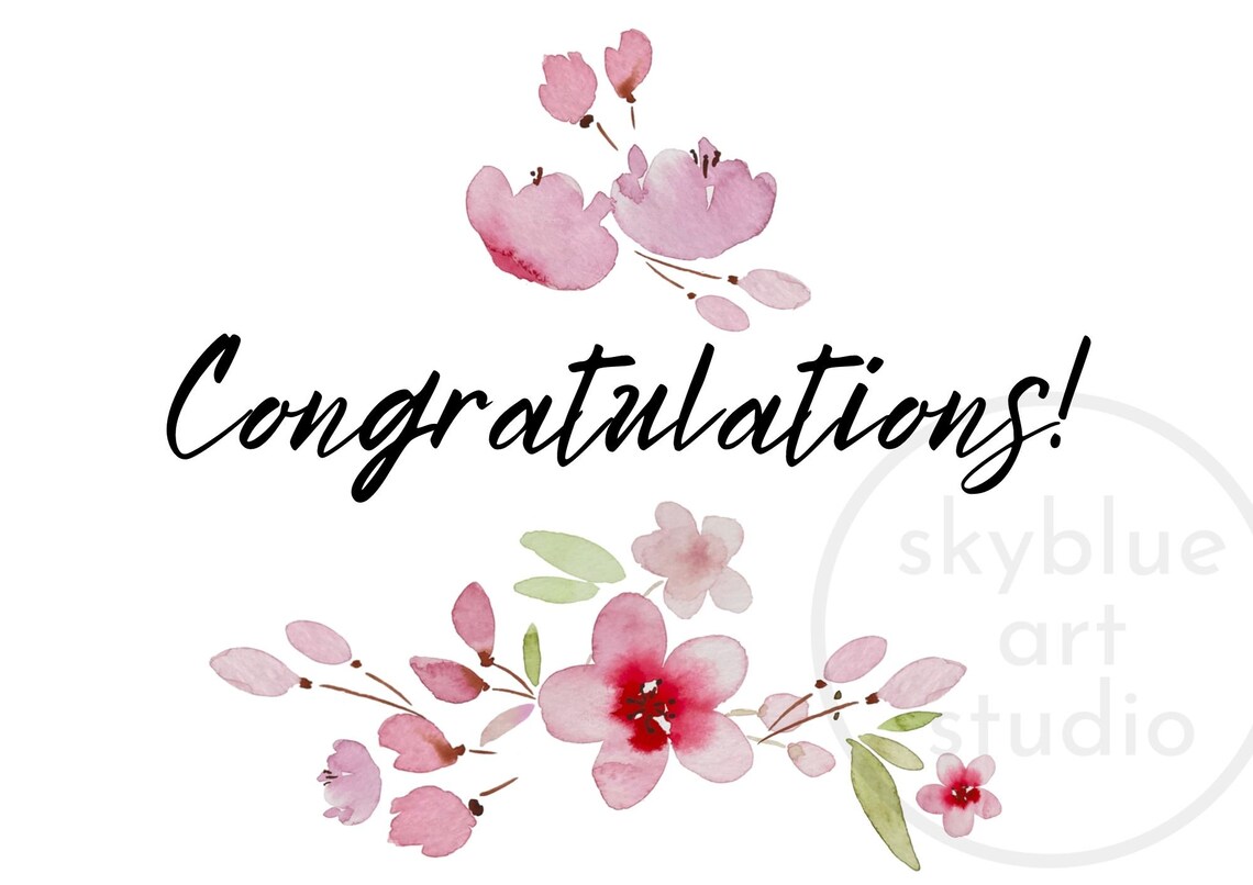 Watercolor Floral Clipart, Light Pink, Pastel Pink, Flower Bouquets ...