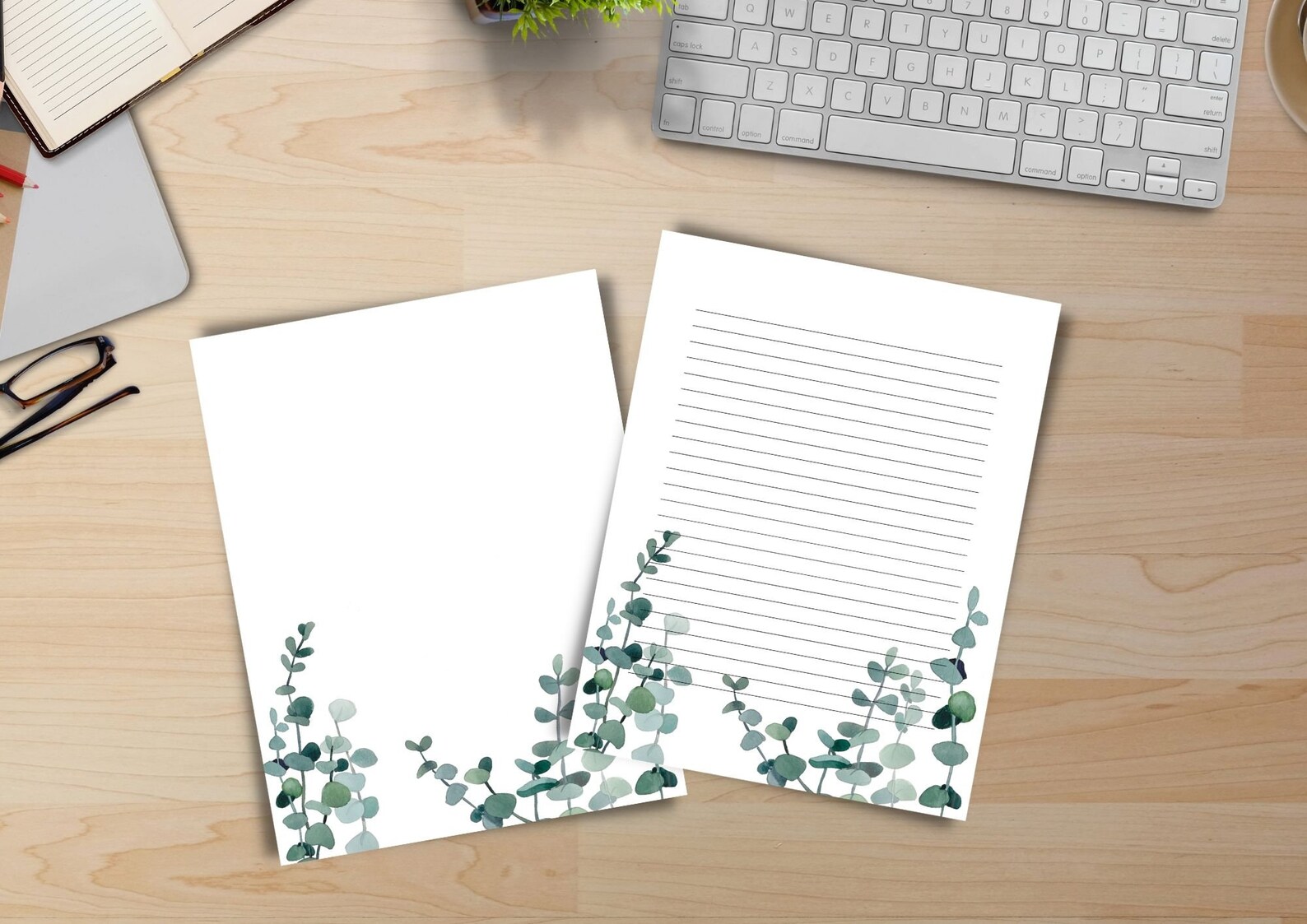 Printable Stationery Stationery Letter Paper Digital - Etsy