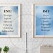 Printable MBTI Wall Art, MBTI Printable Bundle, MBTI Print Set - Etsy