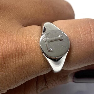 Initial Solid Sterling 925 Genuine Silver Letter Alphabet Italian ...