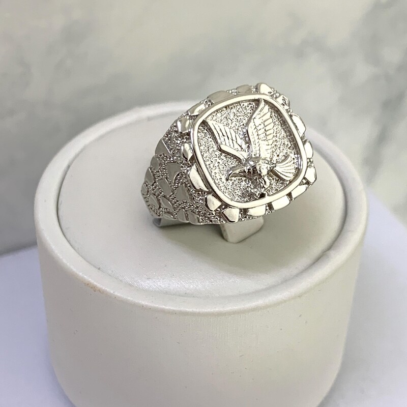 Mens Eagle Ring - Etsy