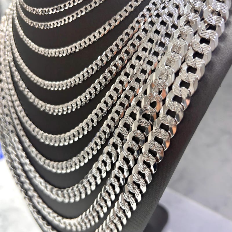 Big Chain Link Necklace - Etsy