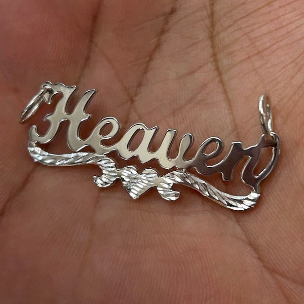 Name Pendant - Etsy