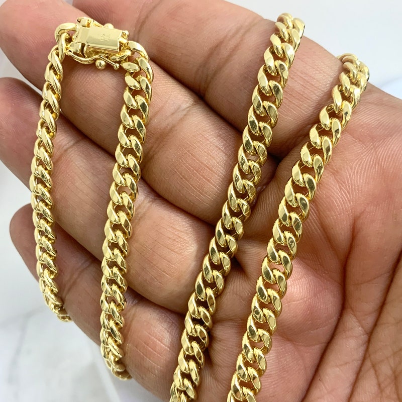 Cuban Chain Necklace - Etsy