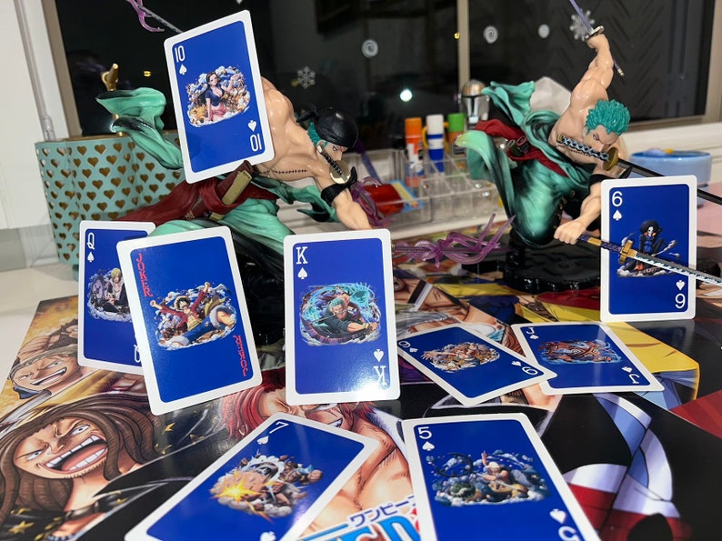 Anime Poker Cards, Japanese Prints Playing Cards,one Piece Playing ...