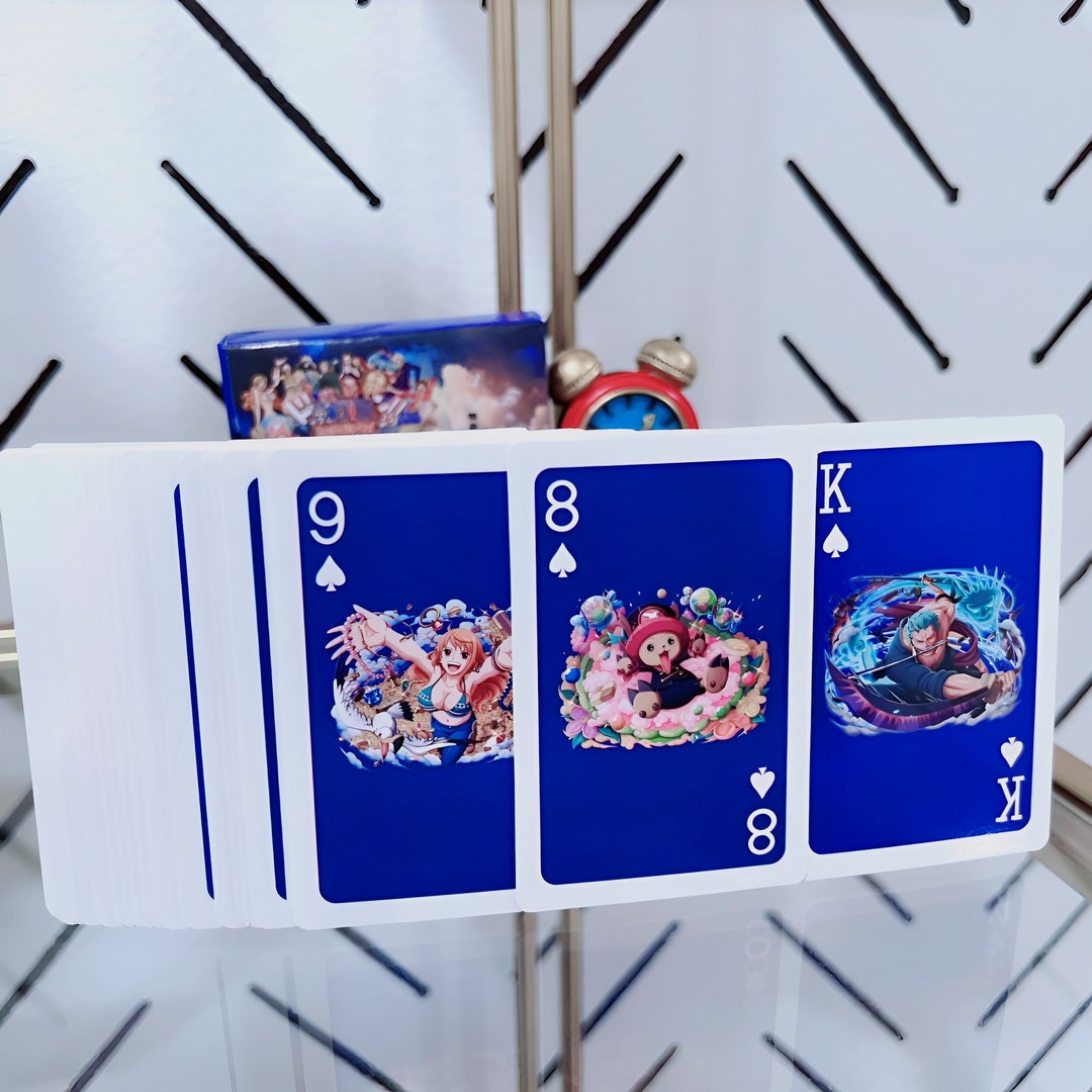 Anime Poker Cards, Japanese Prints Playing Cards,one Piece Playing ...