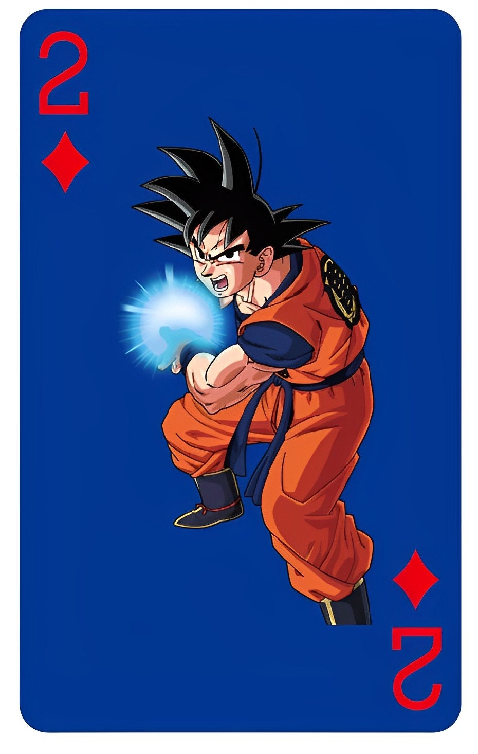 Anime Warrior Playing Cards, Super Saiyan Poker Deck, 54 Unique Cards ...