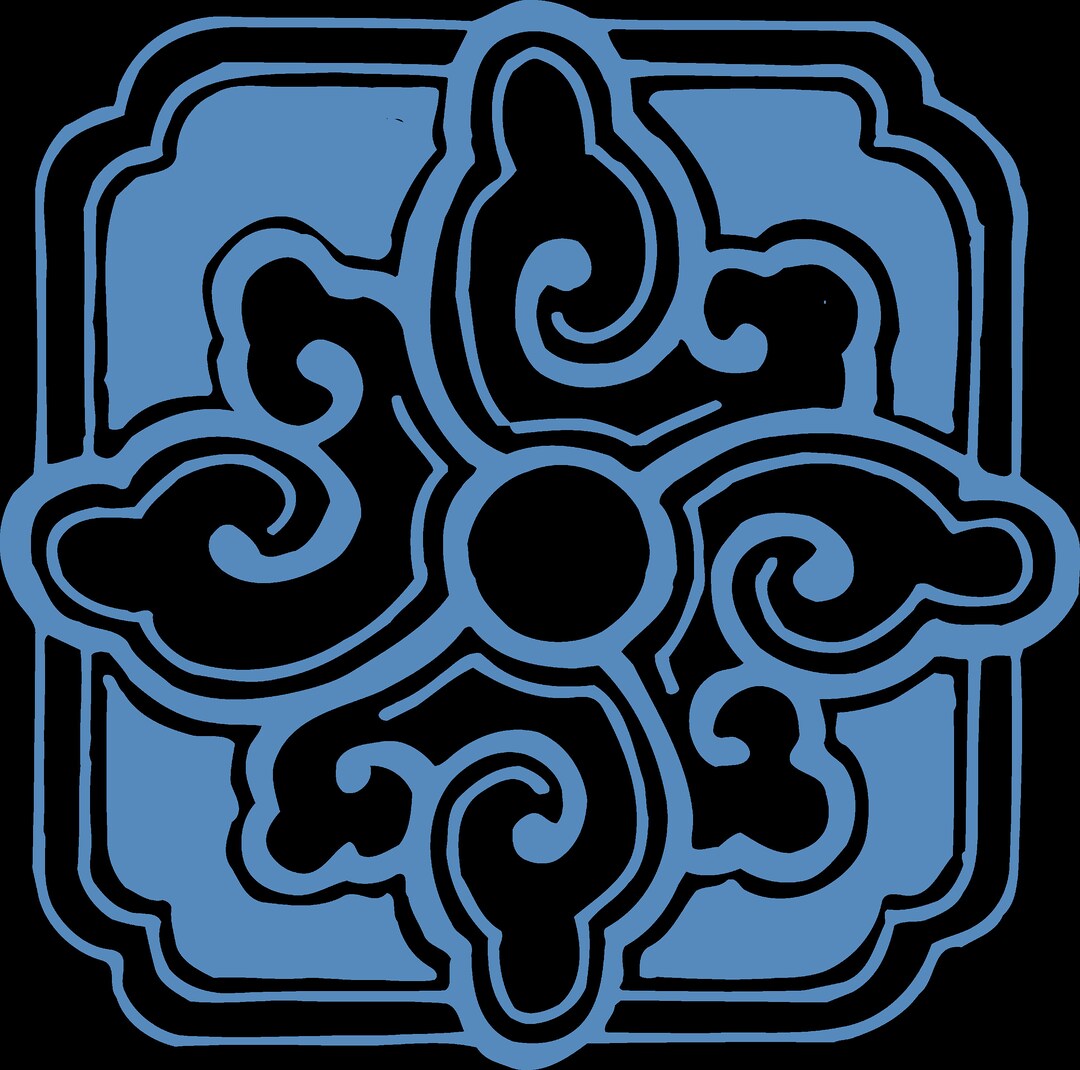 Digital Korean Chinese Hanbok Design Elements - Asian Style Floral ...