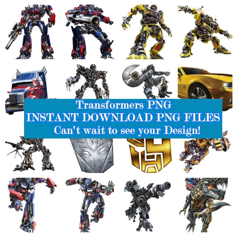 Transformers Sticker - Etsy