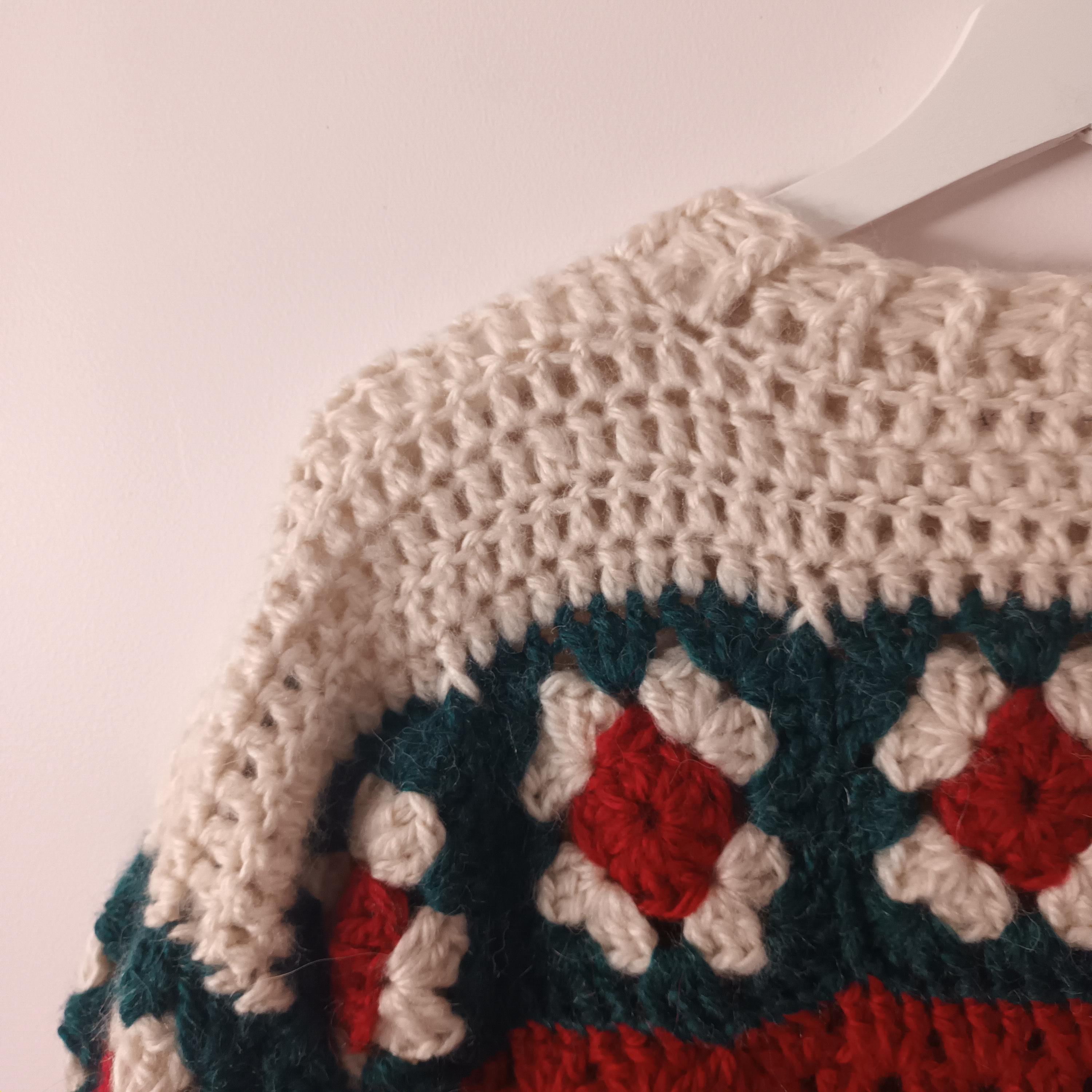 Crochet Christmas Tree Sweater Pattern, One Size PDF Pattern File ...