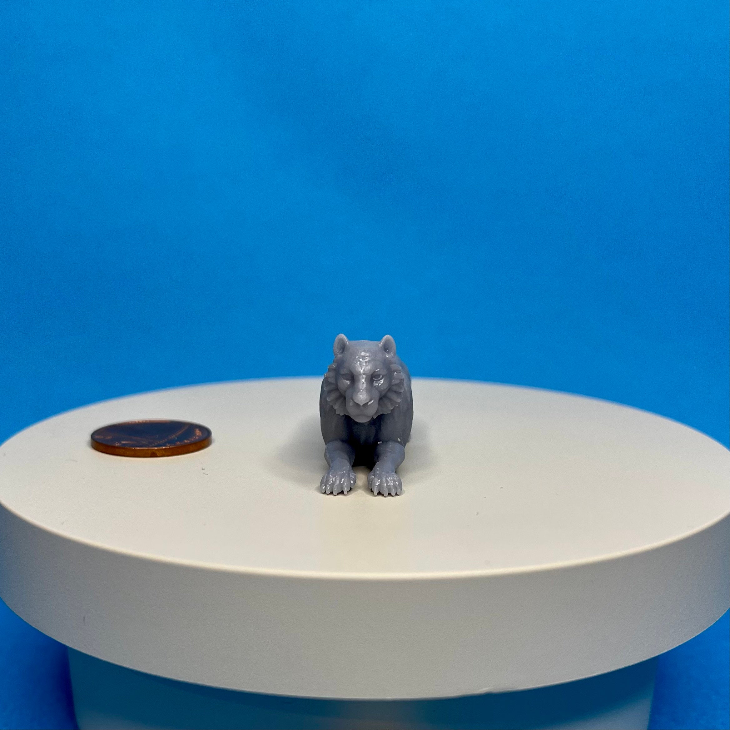 32mm Tiger Miniatures, Resin 3D Printed Animal - Etsy