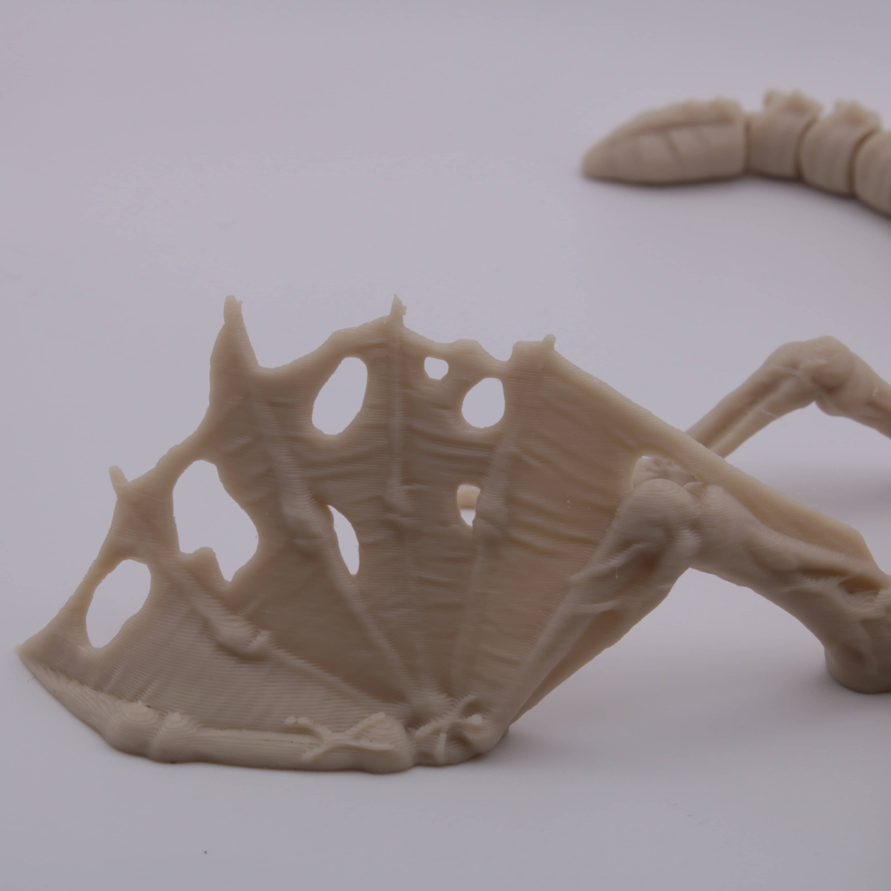 Articulated Bone Dragon, 3D Printed Flexible Dragon - Etsy