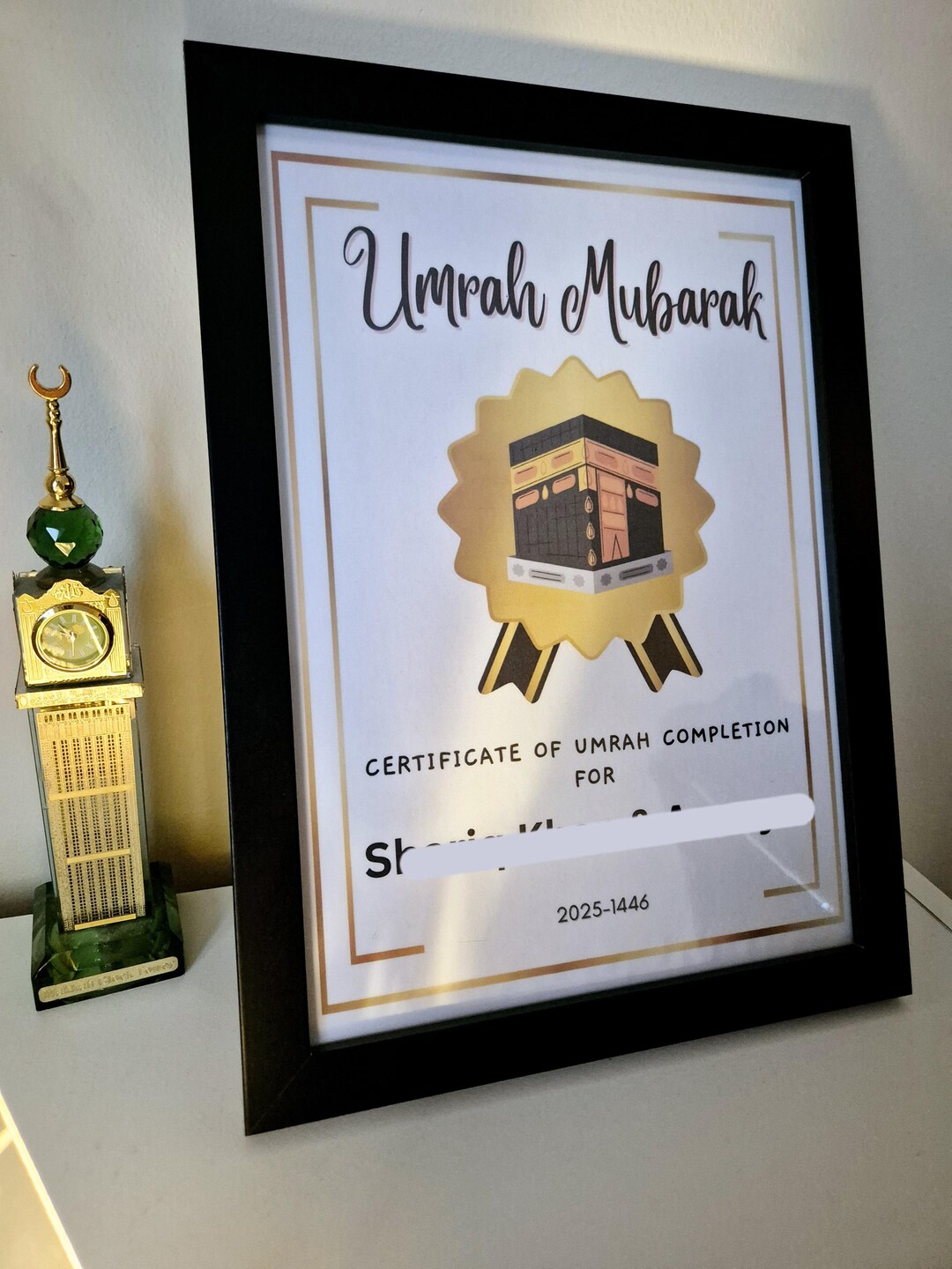 Umrah Certificate - Etsy