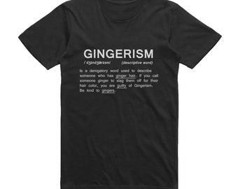 Funny Ginger T Shirt | Etsy