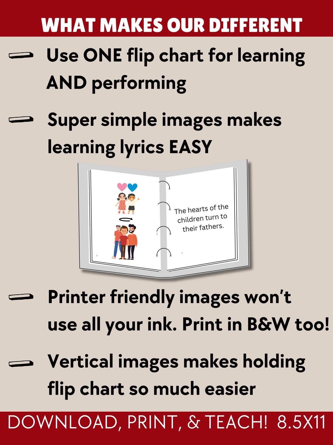 2026 Old Testament Songs | LDS Primary Singing Time Flip Chart Bundle ...