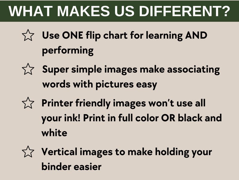 Restored Flip Chart Song Visuals, Primary Singing Time Printable Visual ...