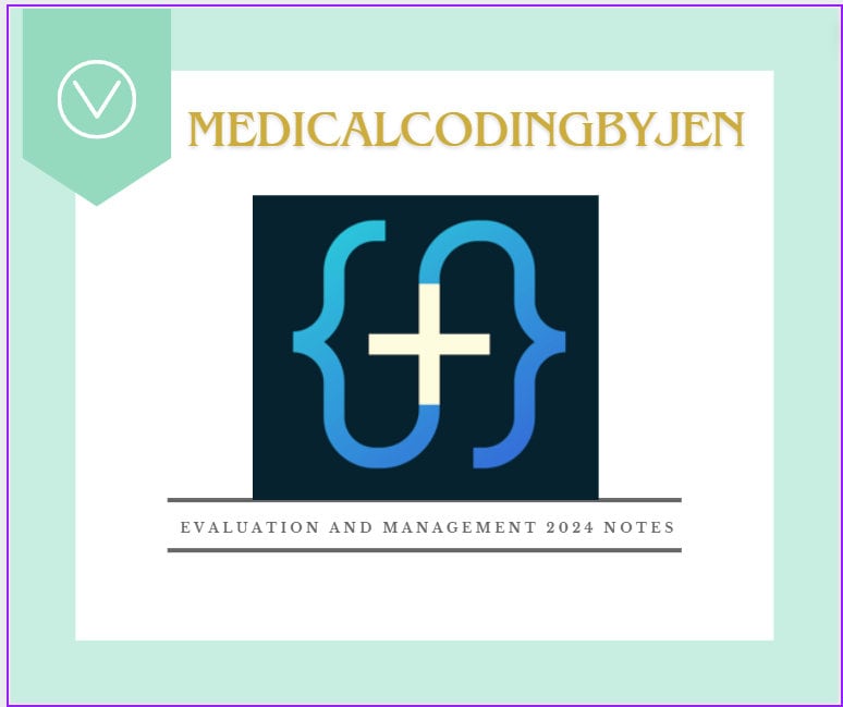 2024 EM Evaluation and Management CPT Instant Download Watermarked ...