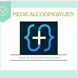 2024 ICD 10 CM Guidelines With Handwritten Watermarked Notes Instant ...