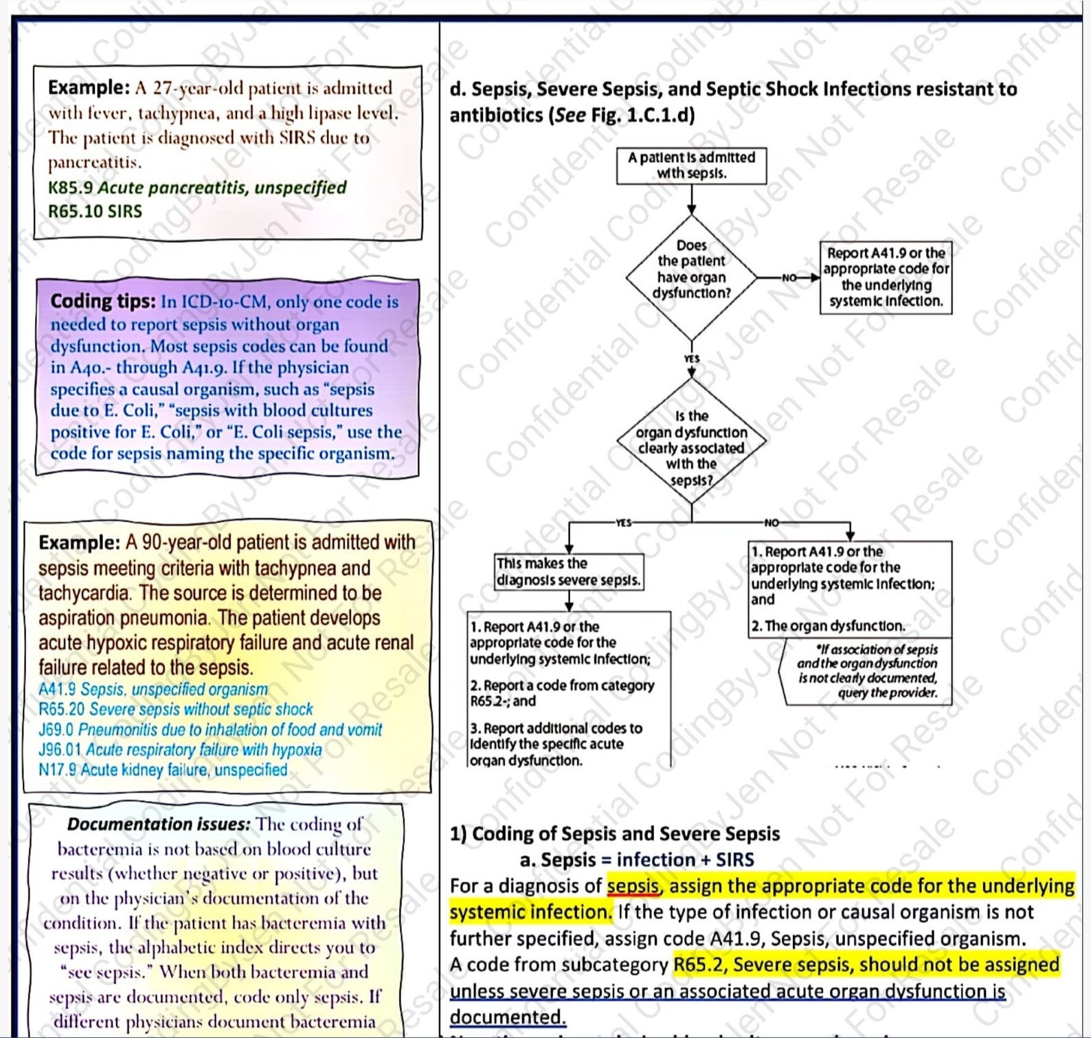 2022 Icd10 Cm Guidelines 105 Pages Coding Examples Tips Sequencing Documentation Help Plus Top