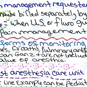 Anesthesia CPT Section With Examples, AKA, and Notes 32 Pages Instant ...