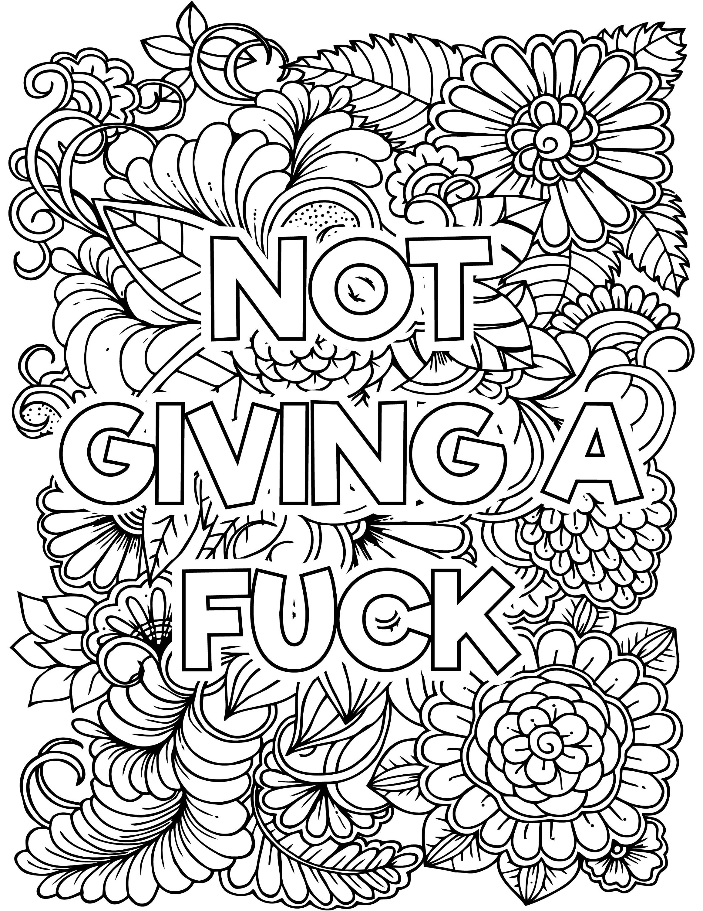 Adult Coloring Pages Etsy