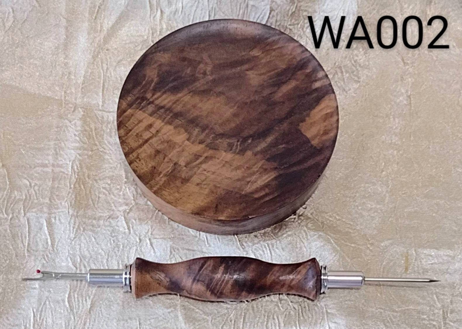 Highly Figured Exotic Wood Seam Ripper/pincushion Sets - Etsy