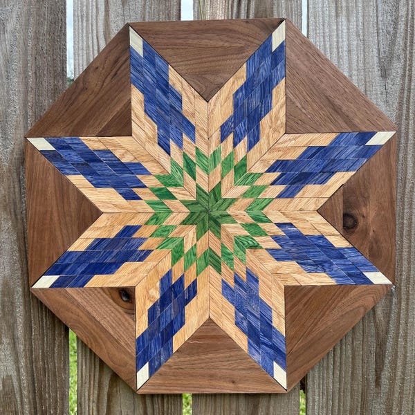 Texas Star Quilt Pattern - Etsy