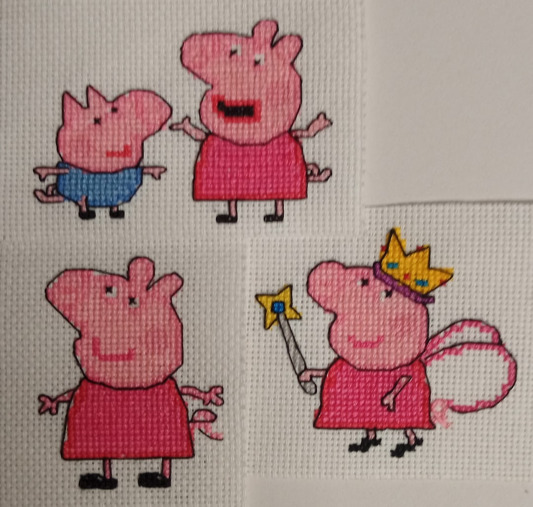 Peppa Pig Patterns - Etsy