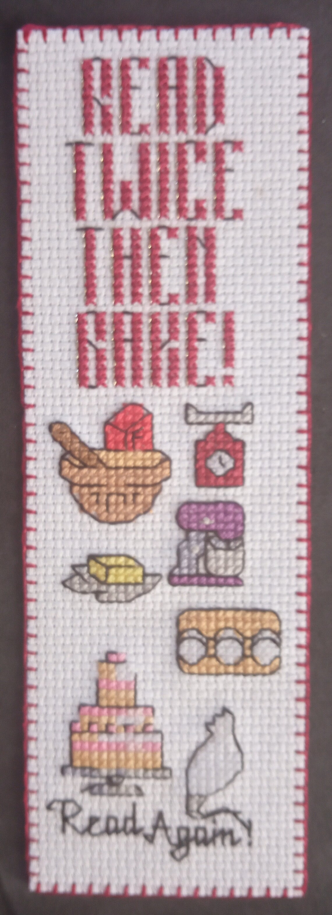 Baking Bookmark Pattern - Etsy