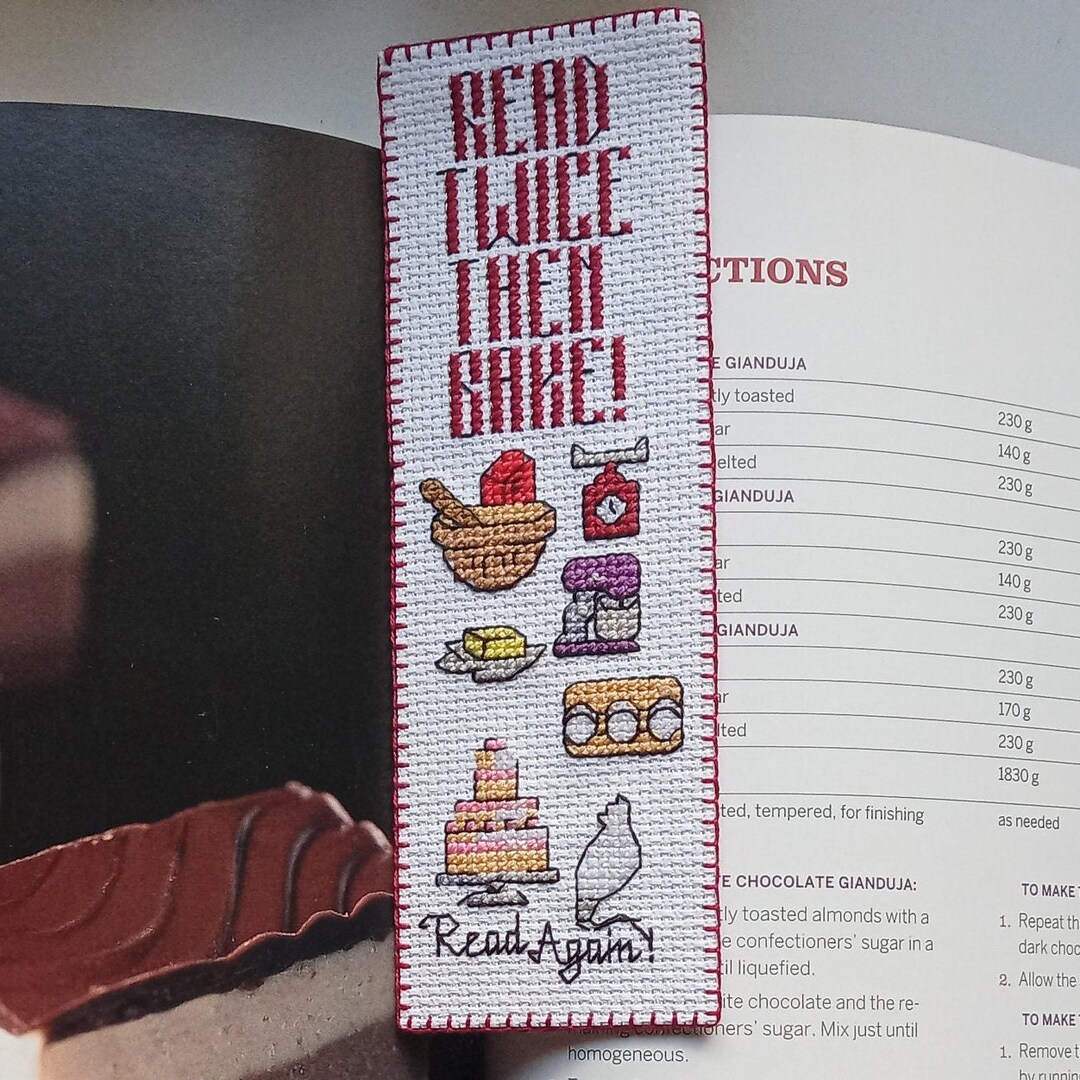 Baking Bookmark Pattern - Etsy