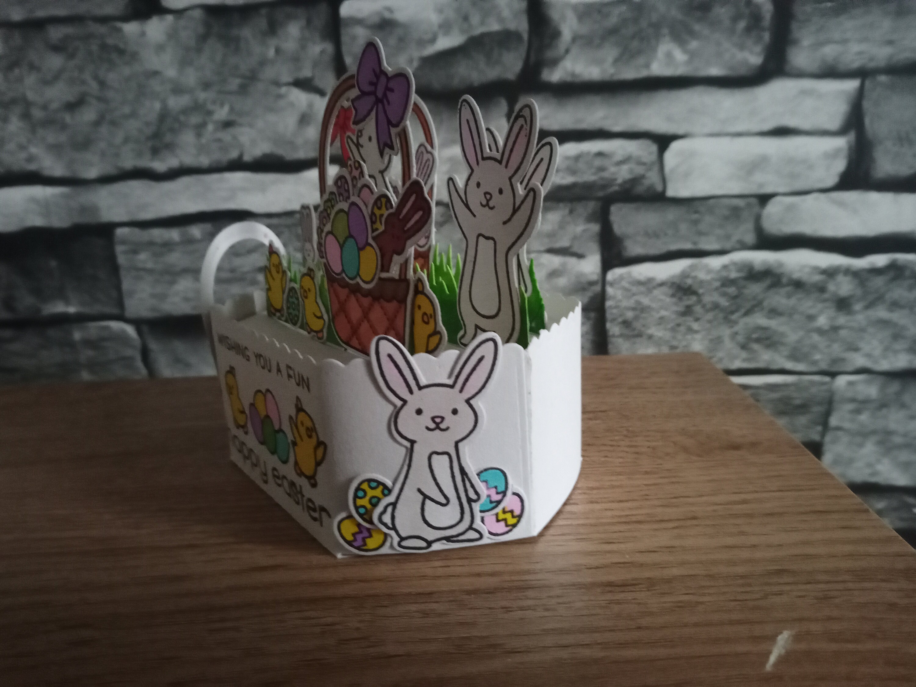 Easter Basket Race Easter Pop up Card - Etsy