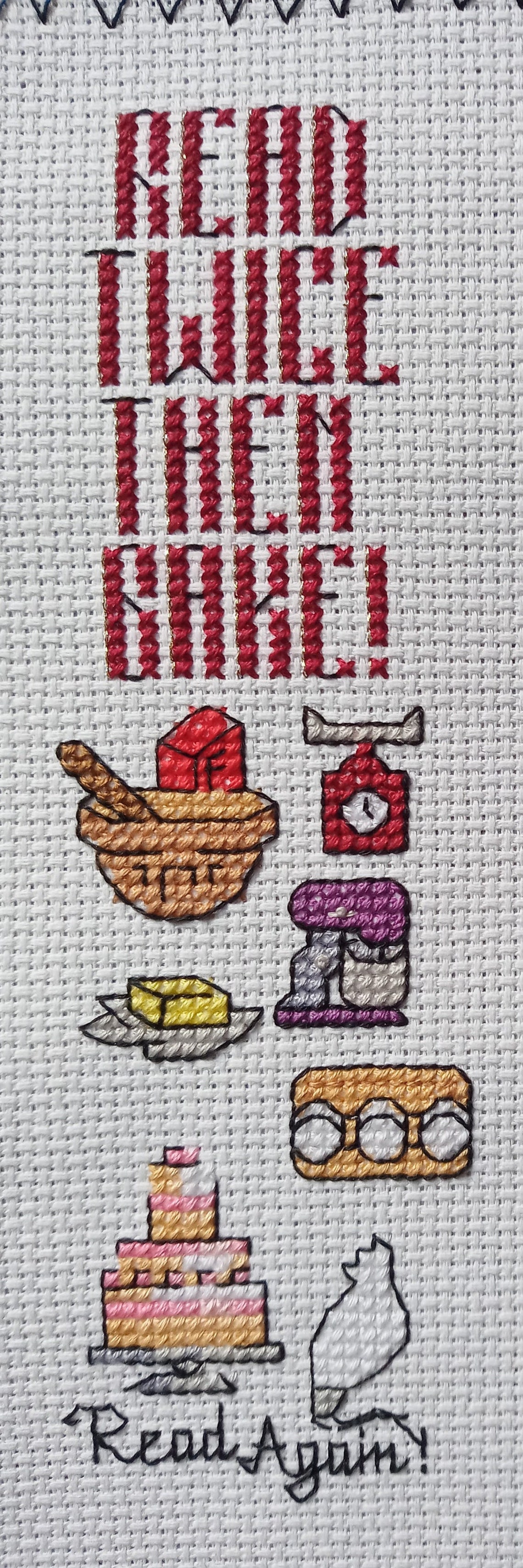 Baking Bookmark Pattern - Etsy