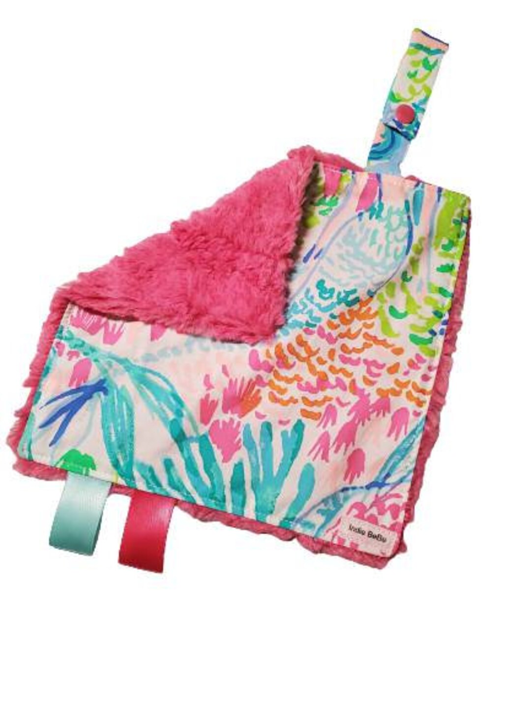 Crinkle Lovey, Pacifier Lovey, Lilly Mermaids Cove, Pacifier Keeper ...