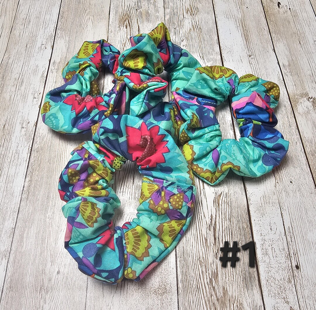 Anna Marie Horner Fabric, Hair Scrunchies, Hair Tie, Handmade Gift ...