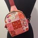 Mav Sling Patchwork Mini Sling Backpack: Ruby Star Society Crossbody ...