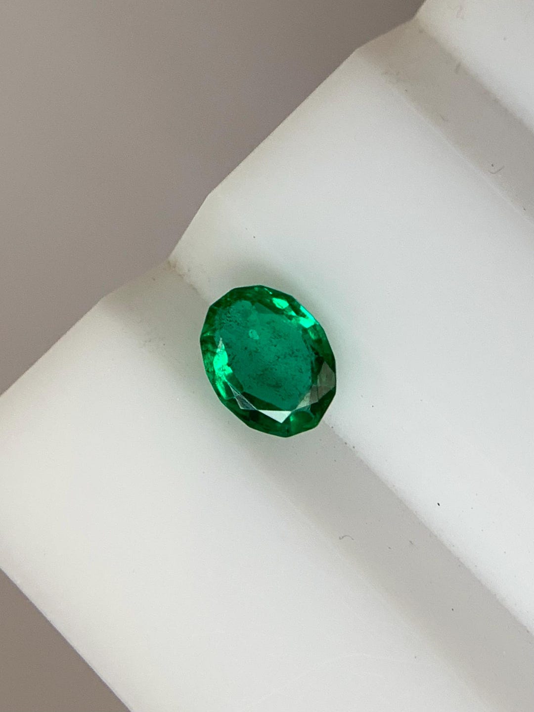Zambian Emerald Oval Cut Loose Gemstone | Natural Vivid Green | May ...