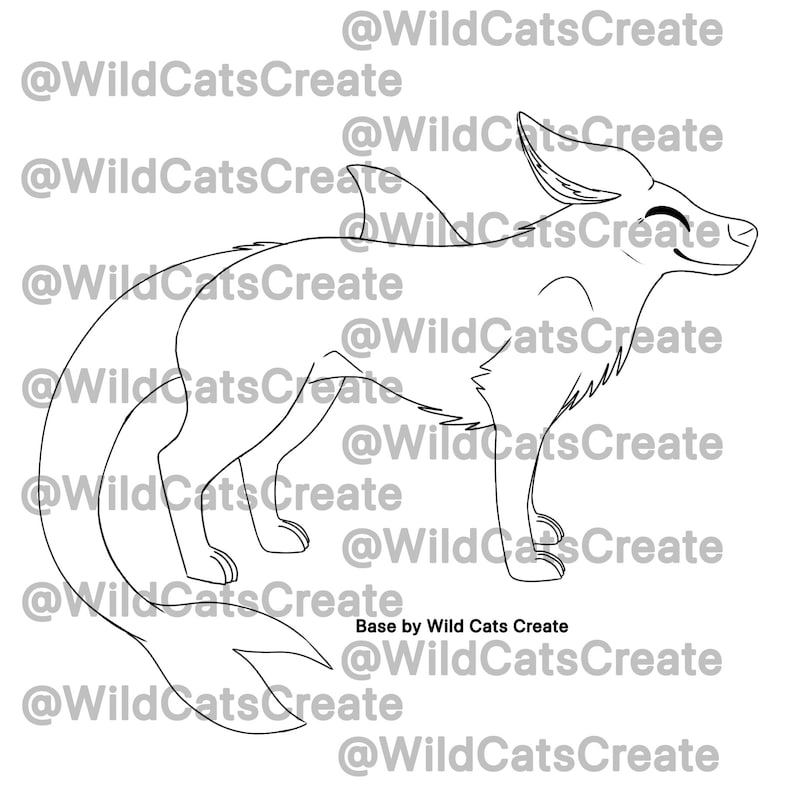 Manokit Fursona Art, Furry Base - Etsy