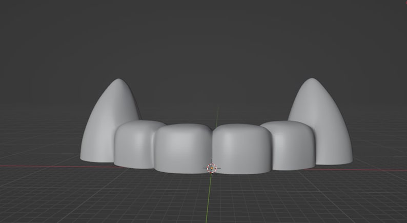 Toony Fursuit Lower Teeth STL File 3D Model - Etsy Ireland